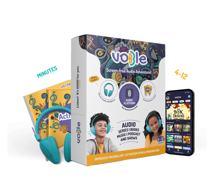 Vobble: Audio Stories, Podcasts, Music for Kids by Kids