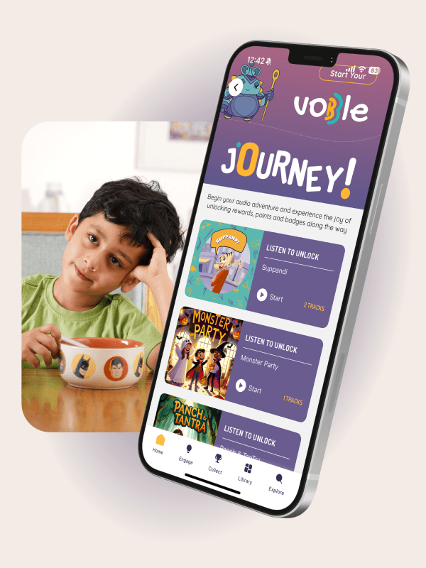 Vobble: Audio Stories, Podcasts, Music for Kids by Kids